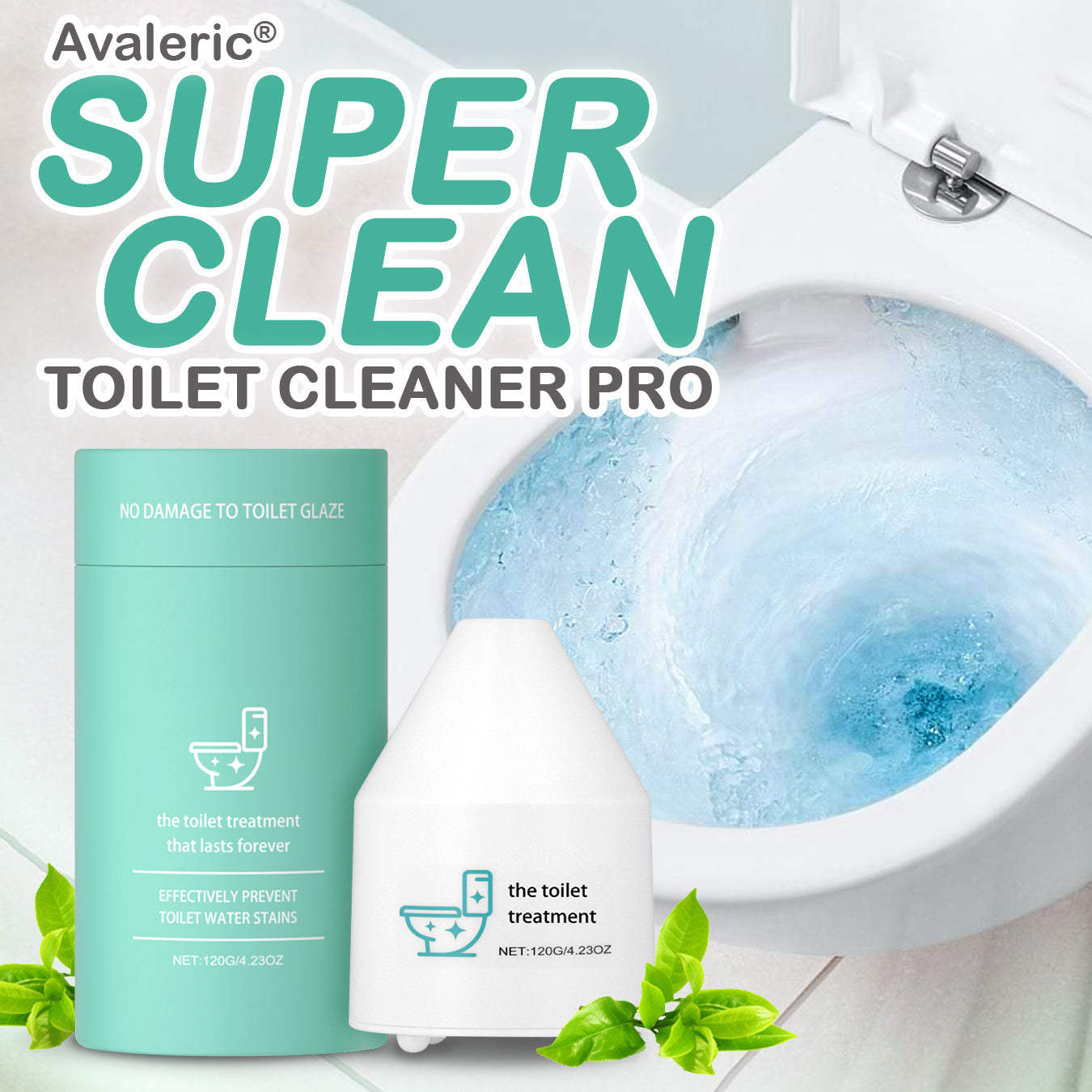 Avaleric® Super Clean Toilet Cleaner Pro 🫧