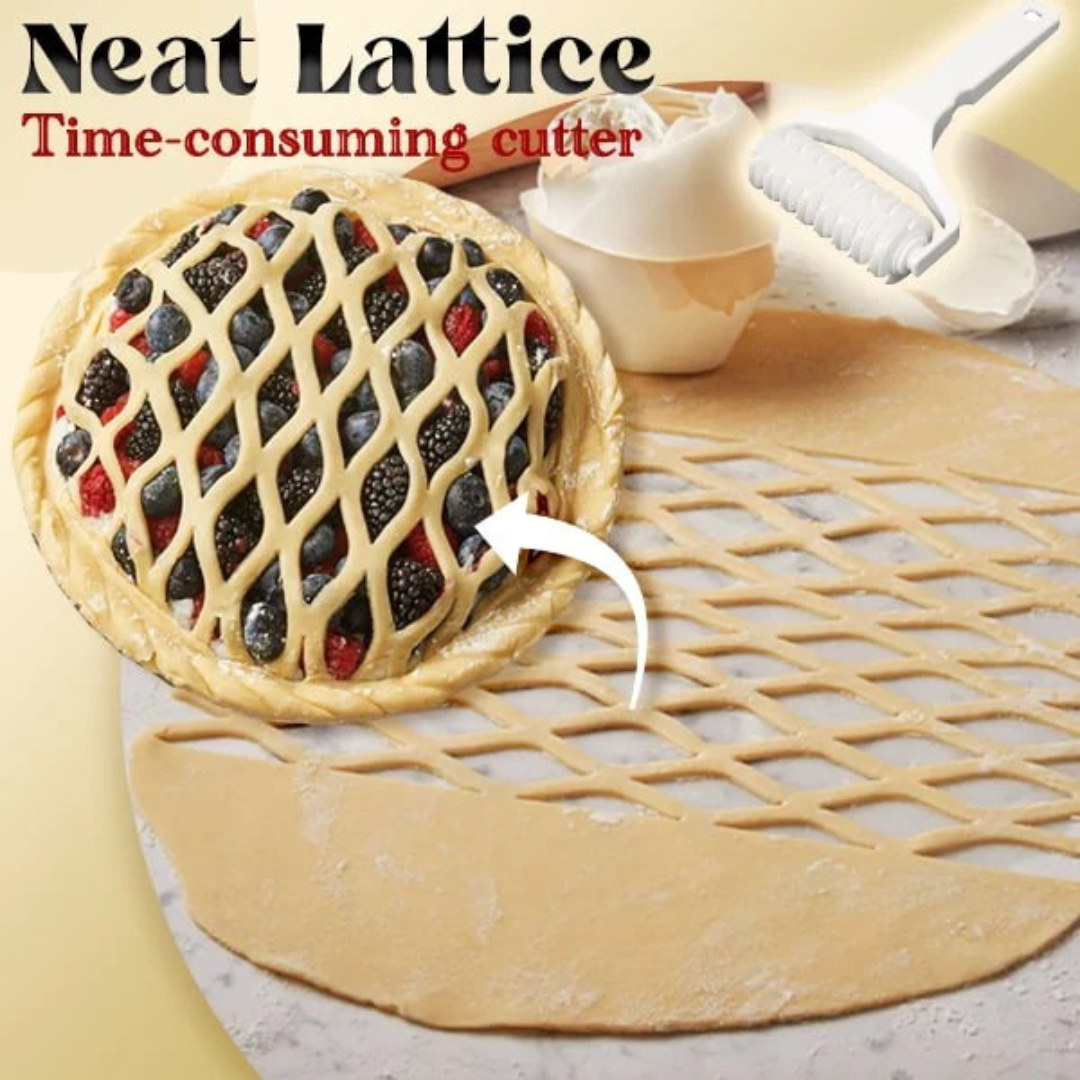 Avaleric® Easy-Roll Pastry Pie Crust Lattice Cutter